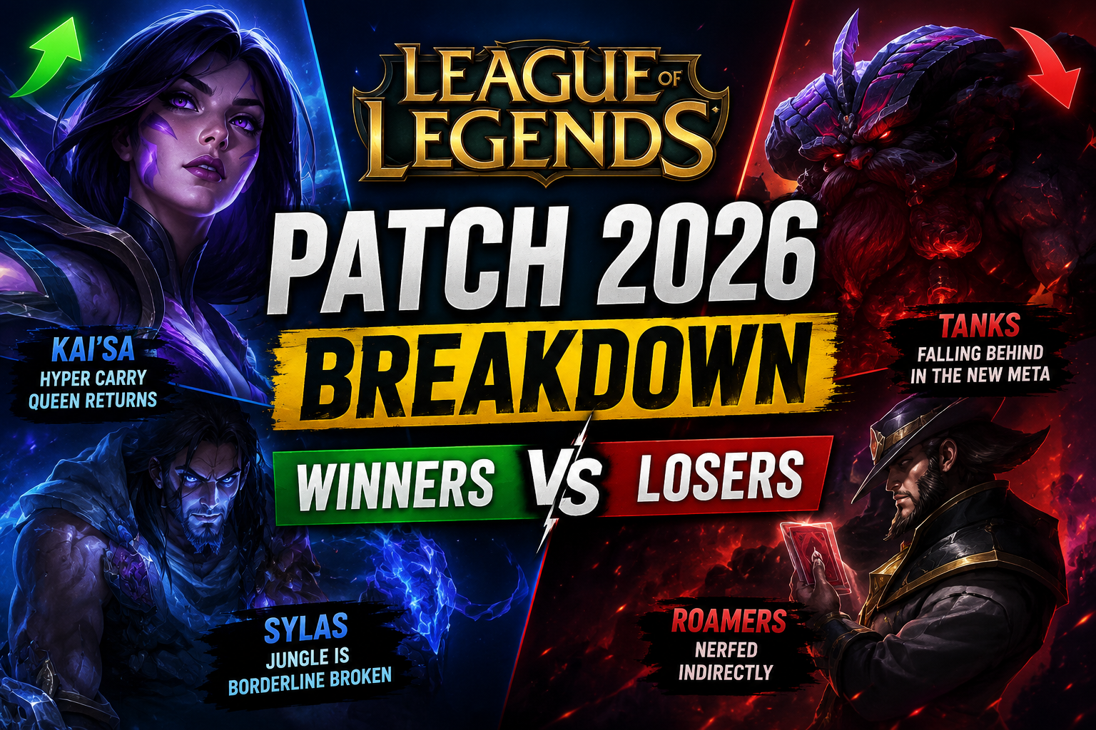 League of Legends Patch 2026 Breakdown: Winners and Losers - GamingNerds